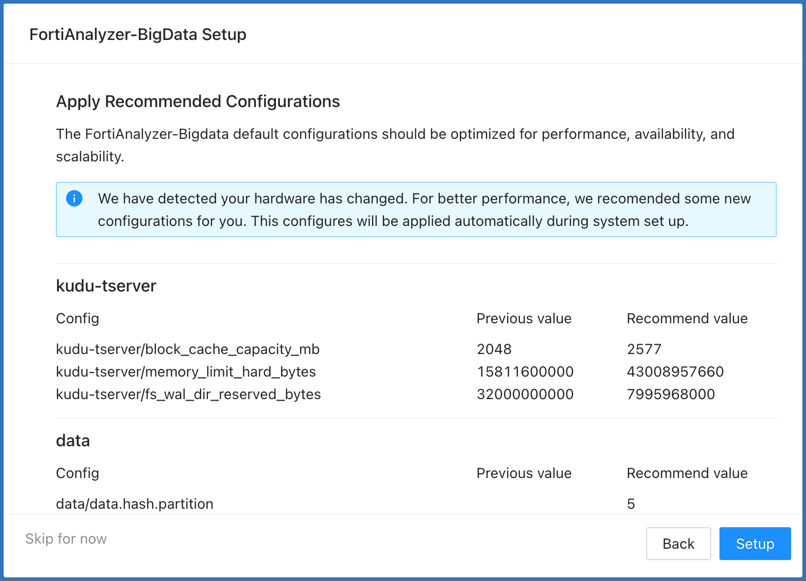 Initial Set Up Fortianalyzer Bigdata 7 2 5 Fortinet Document Library